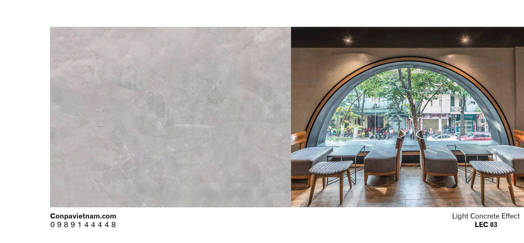 Light Concrete Effect - LCE03 - Sơn Conpa